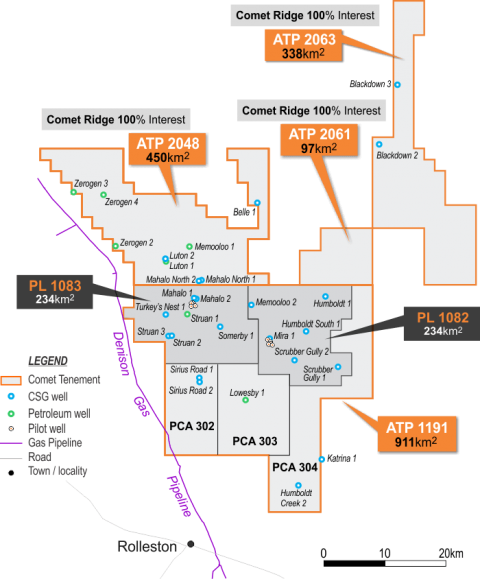Company Overview | Comet Ridge Limited